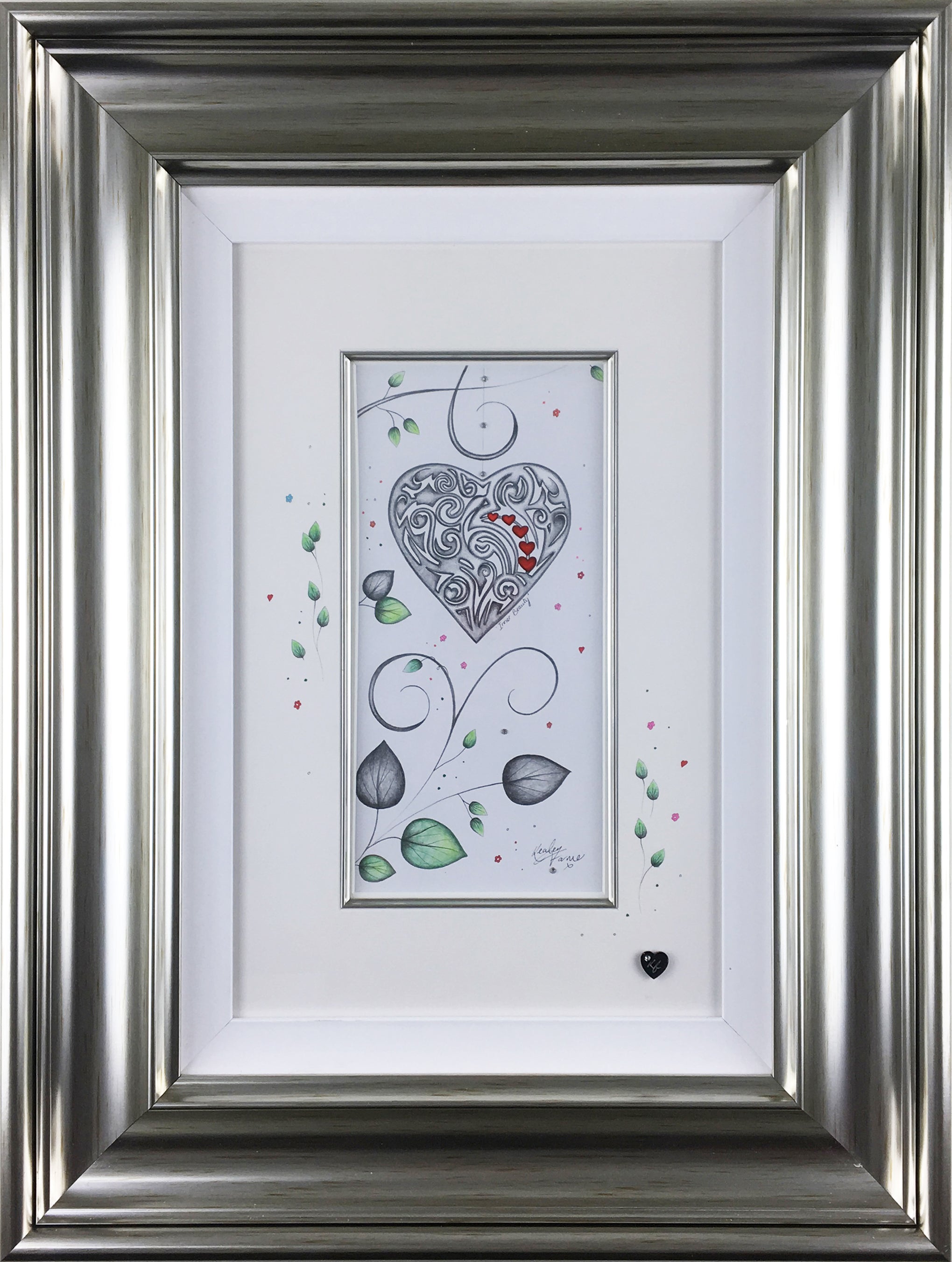 Inner Beauty Original Sketch by Kealey Farmer SOLD The Acorn Gallery