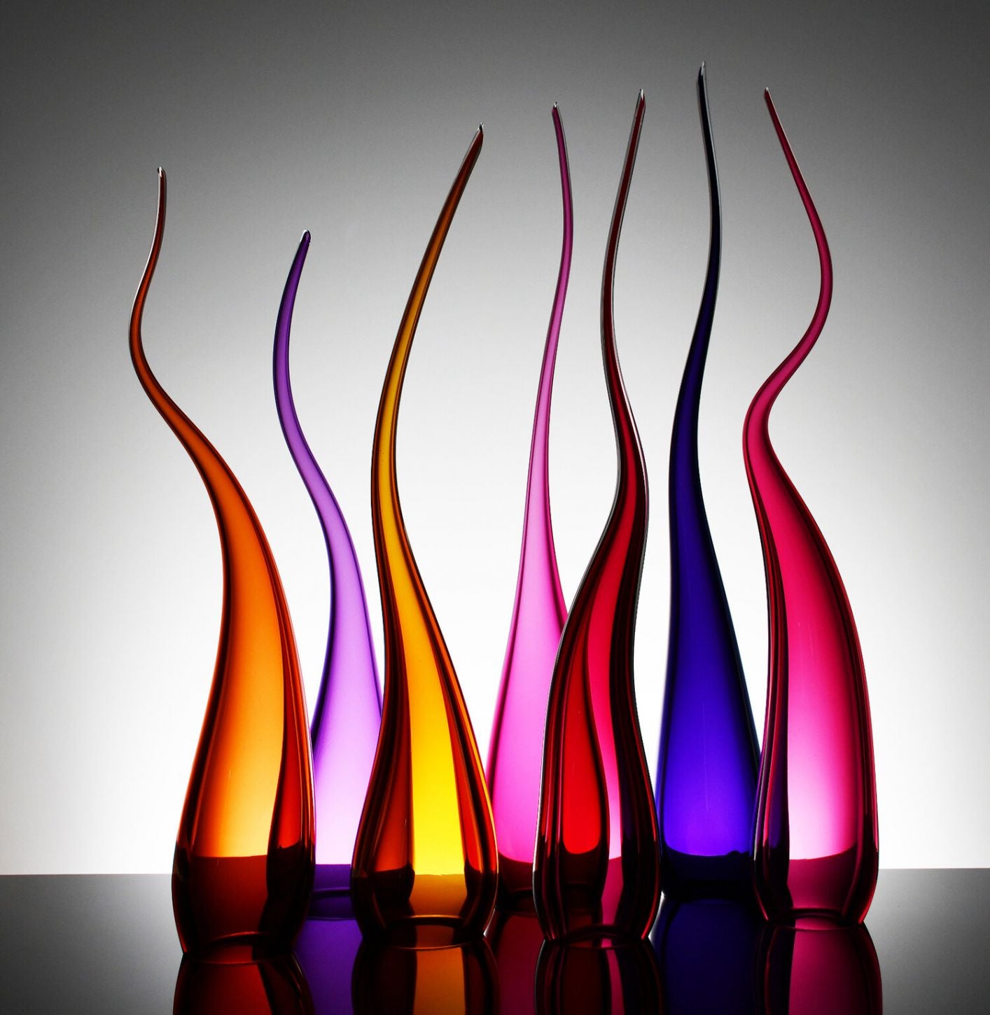 Glass Art Vases and Sculpture Gifts - The Acorn Gallery Pocklington
