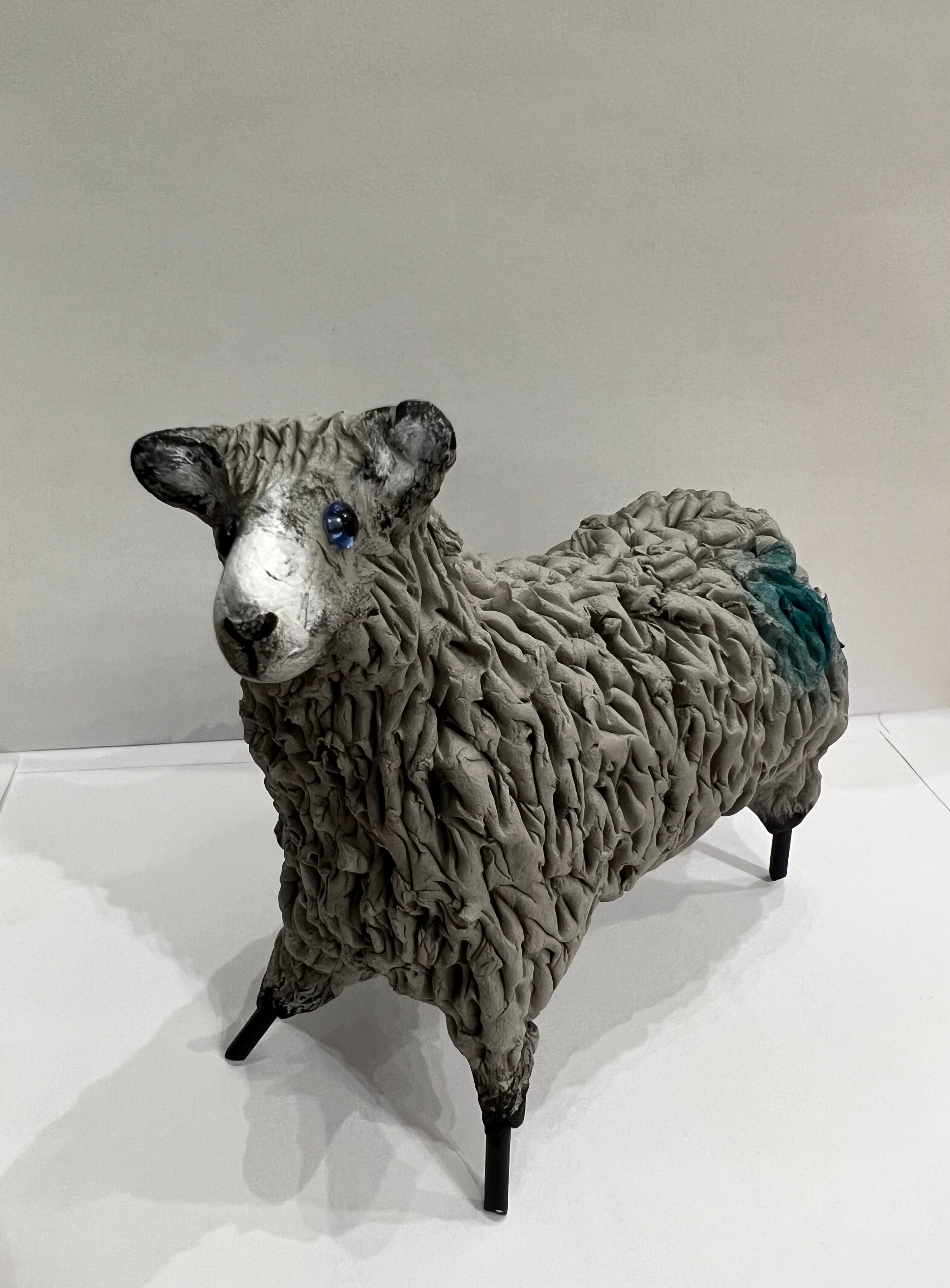 Danny Abrahams Hope The Sheep Original Sculpture - The Acorn Gallery