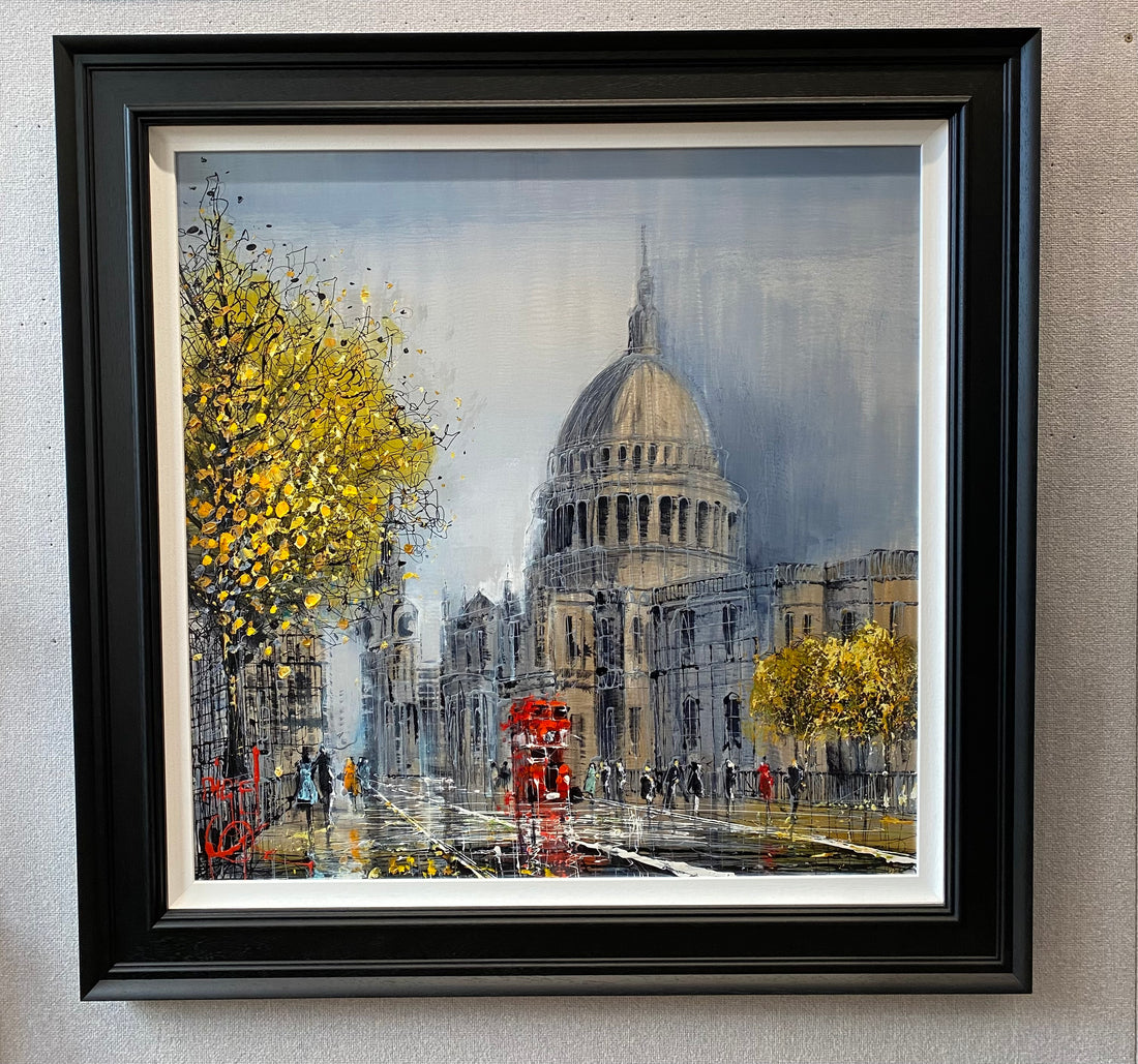 Nigel Cooke St. Pauls Rush Original Painting On Aluminium - The Acorn ...