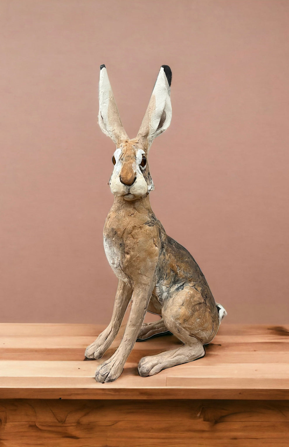 Medium Sitting Hare Original Sculpture by Louise Brown - The Acorn ...
