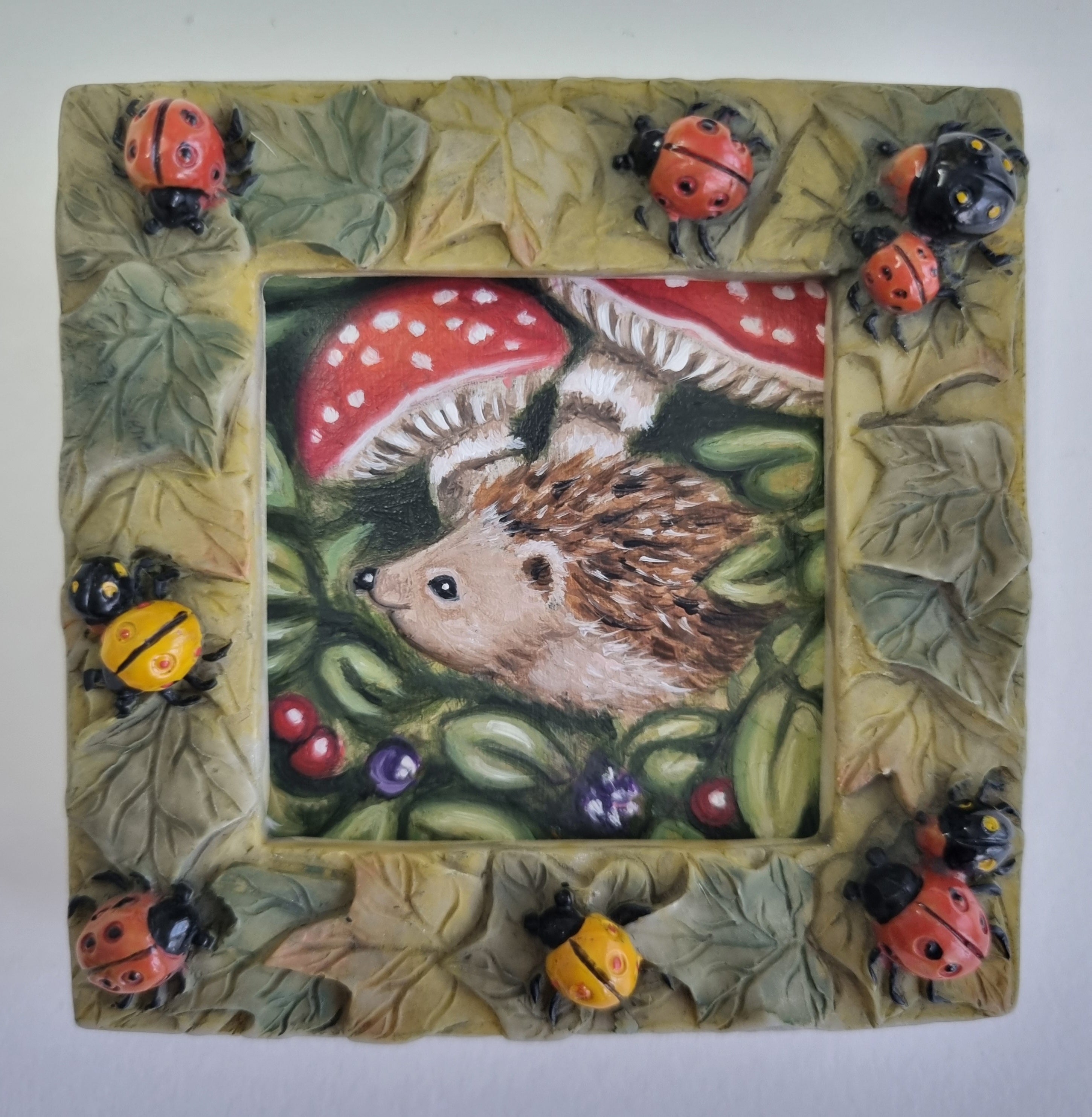 Marie Louise Wrightson Bug's And Berry's Original - The Acorn Gallery