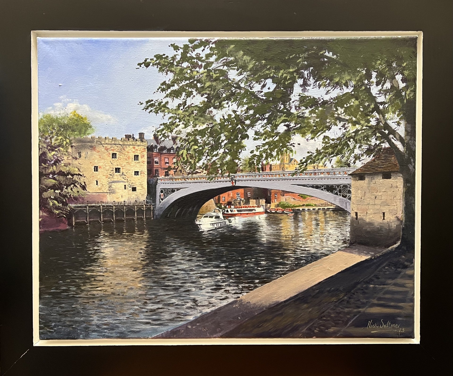Nick Saltmer Lendal Bridge, York Original - The Acorn Gallery