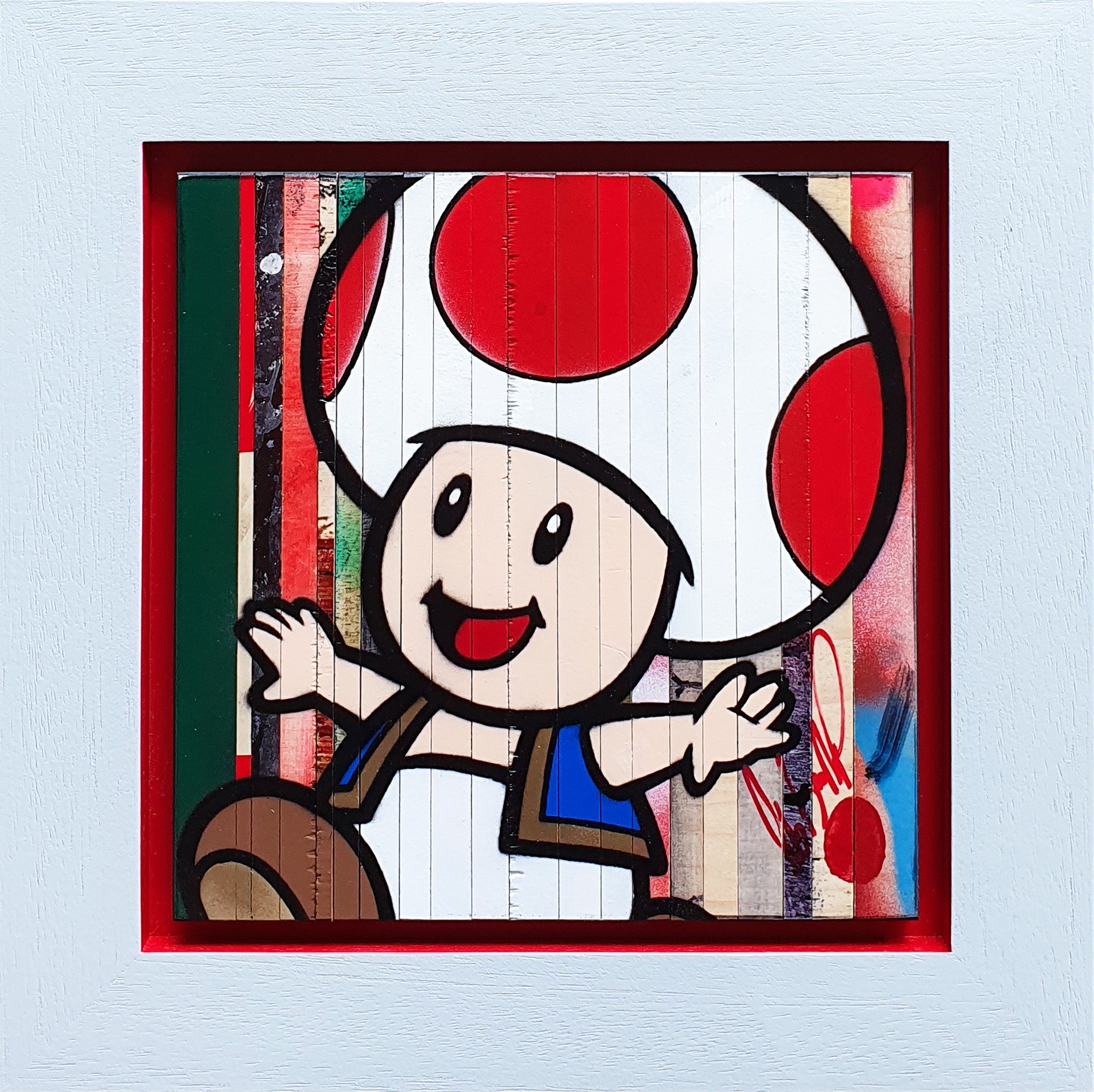 My Diary - Toad ORIGINAL by Rob Bishop - The Acorn Gallery, Pocklington