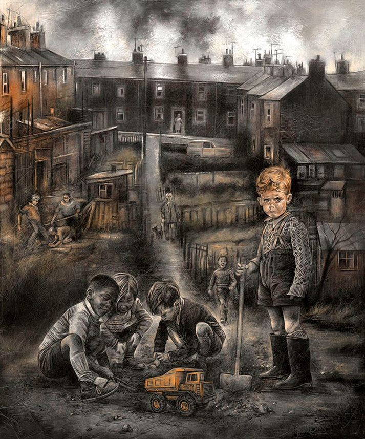 Craig Everett Finder Keepers Canvas - The Acorn Gallery, Pocklington