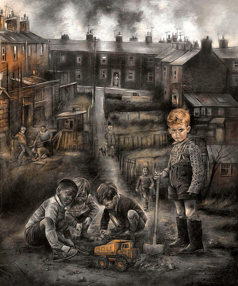 Craig Everett Finder Keepers Canvas - The Acorn Gallery, Pocklington