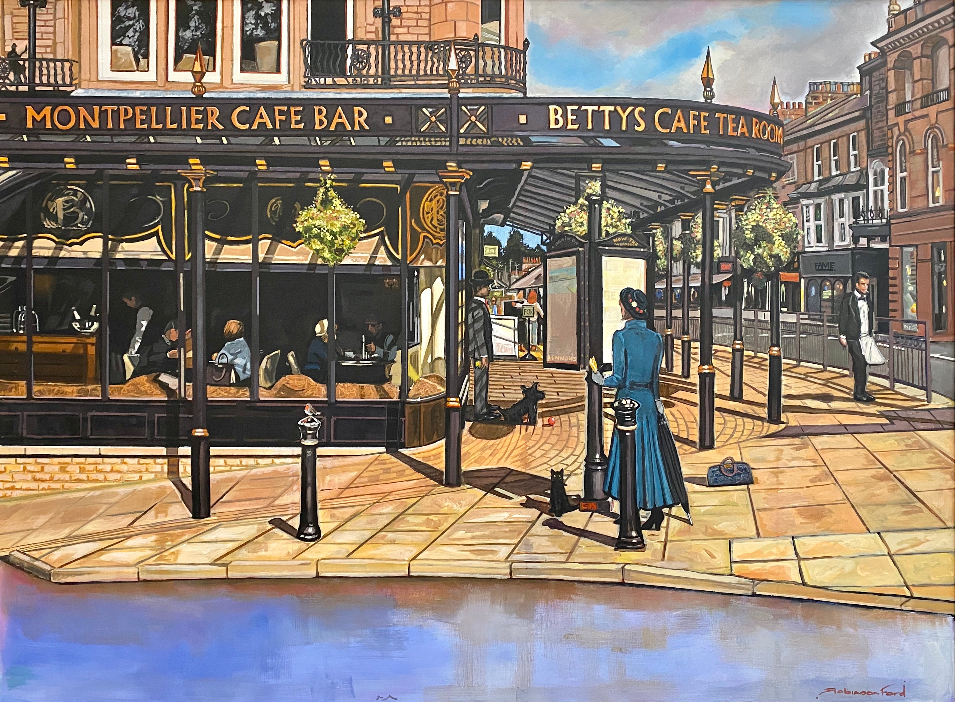 Daniel Robinson Ford Montpellier Quarter Original - The Acorn Gallery