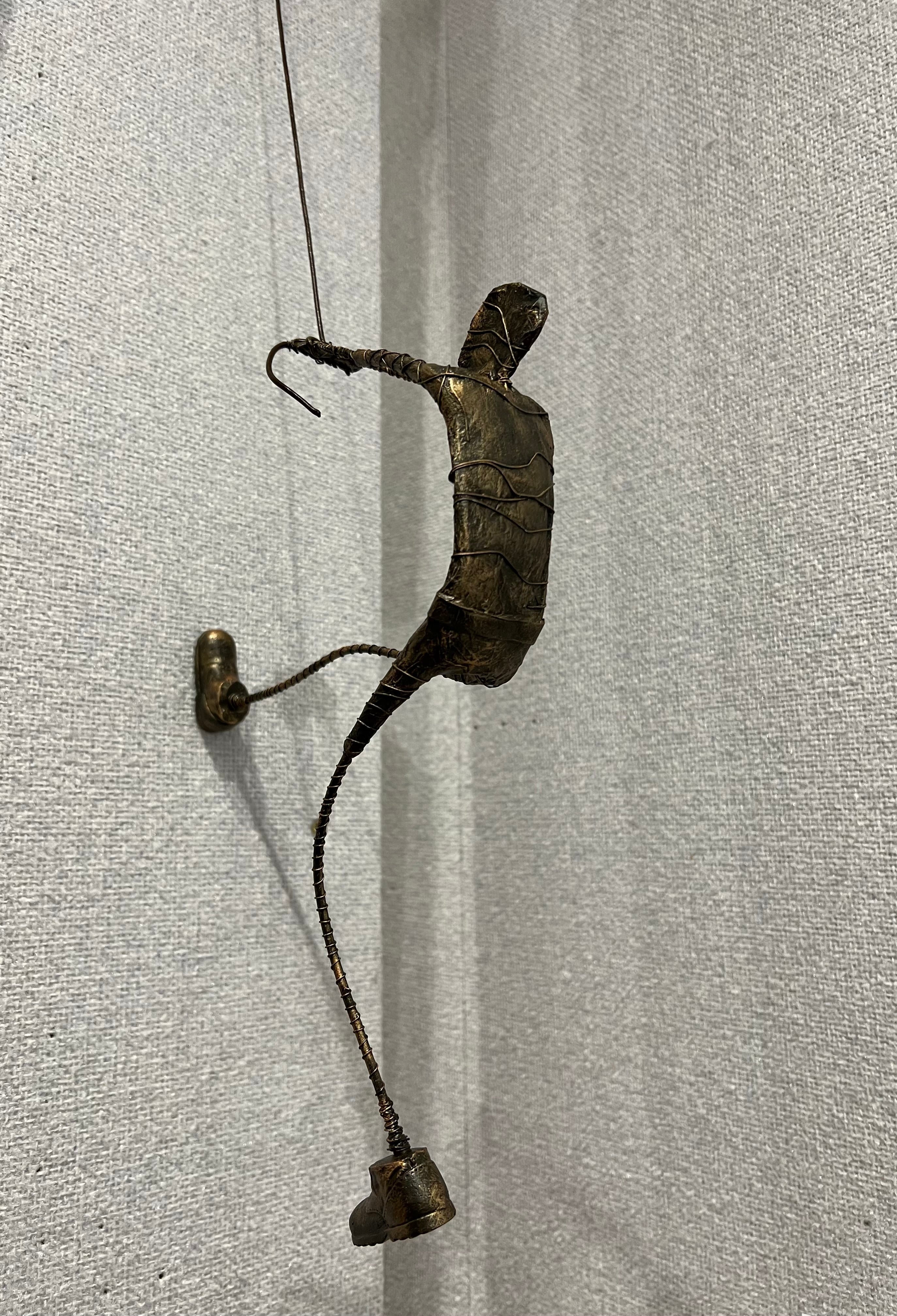 Abseiler Original Sculpture by Ed Rust - The Acorn Gallery, Pocklington