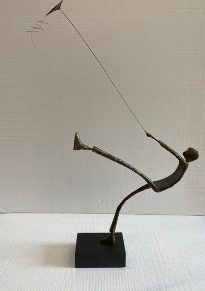 Kite Flying Original Sculpture by Ed Rust - The Acorn Gallery, Pocklington