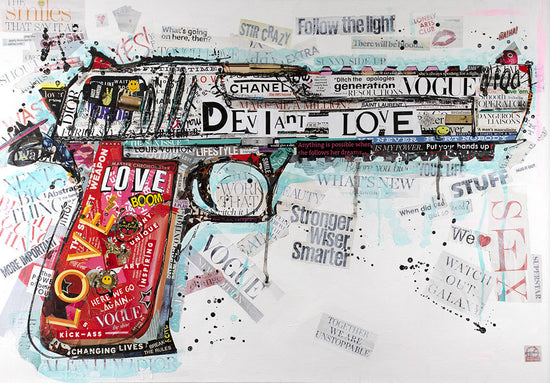 Keith McBride Deviant Love Original - The Acorn Gallery, Pocklington