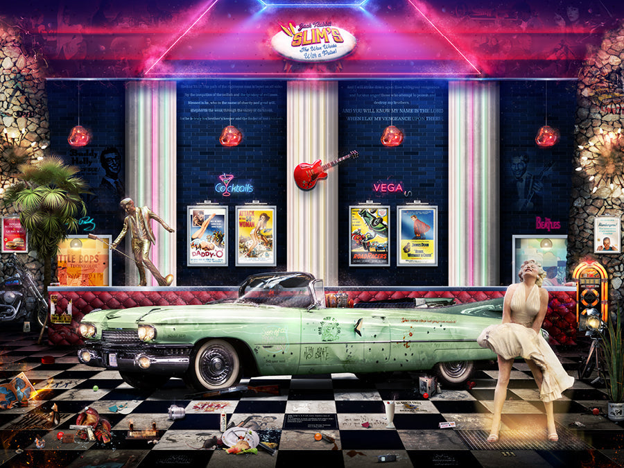 Mark Davies This Ain't No Date Pulp Fiction - The Acorn Gallery