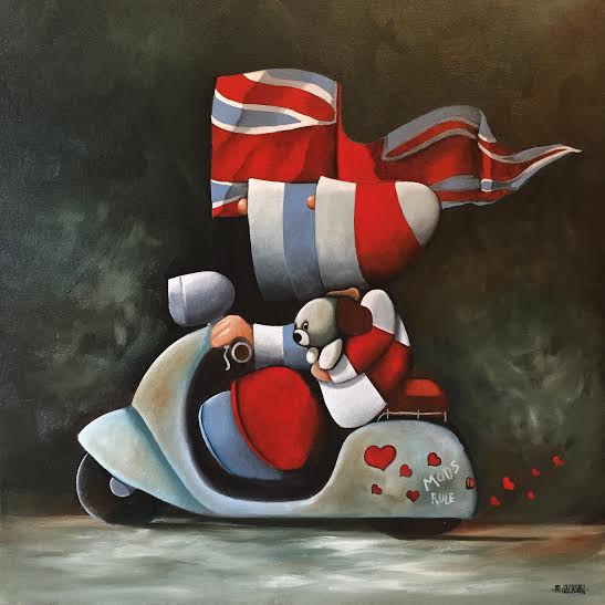 Mods Rule Original by Mike Jackson - The Acorn Gallery, Pocklington