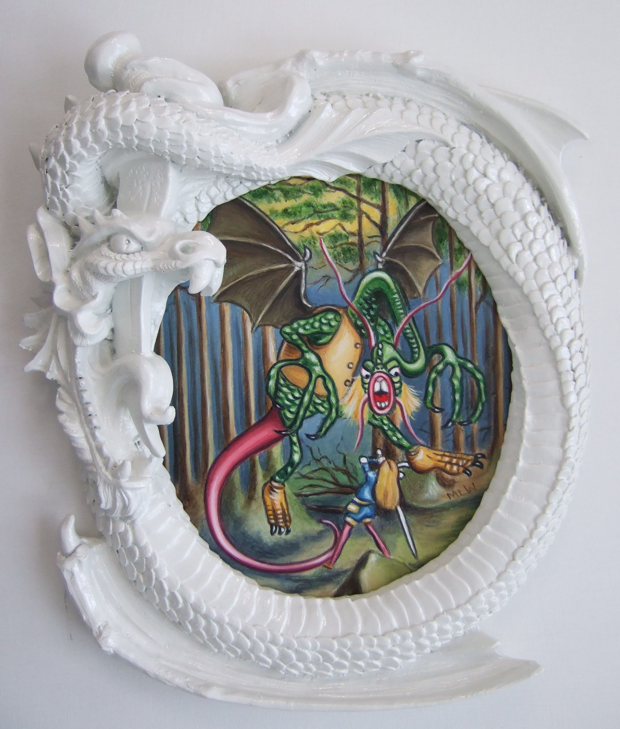 Jabberwocky Original by Marie Louise Wrightson - The Acorn Gallery ...
