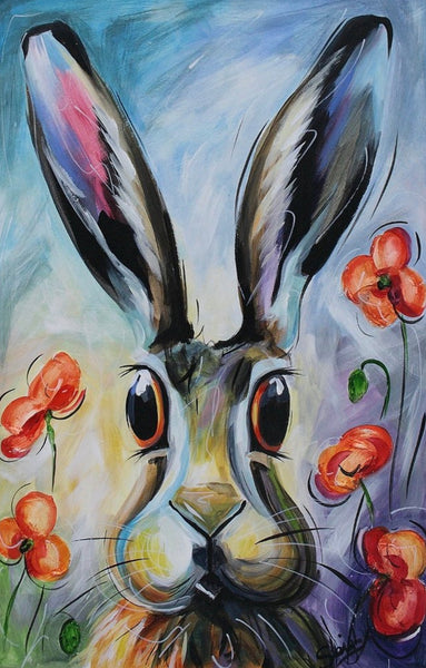 Harriet (Hare) Original by Susan Leigh - The Acorn Gallery, Pocklington