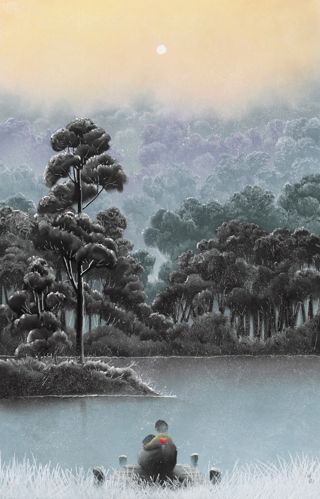 Mackenzie Thorpe Original Paintings and Framed Limited Edition Prints ...